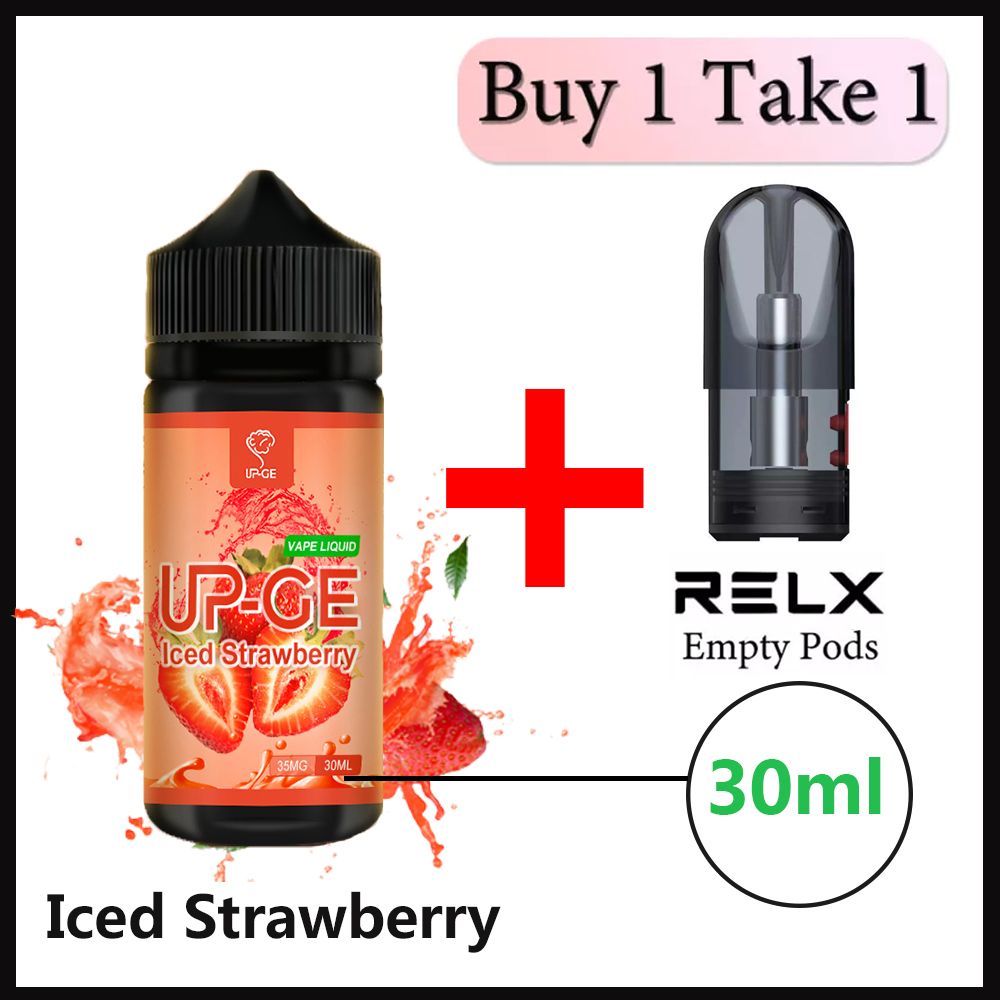 【30ml Juice+1Pod】Relx Flavor Juice Nic Salt Vape E Juice With Updated ...