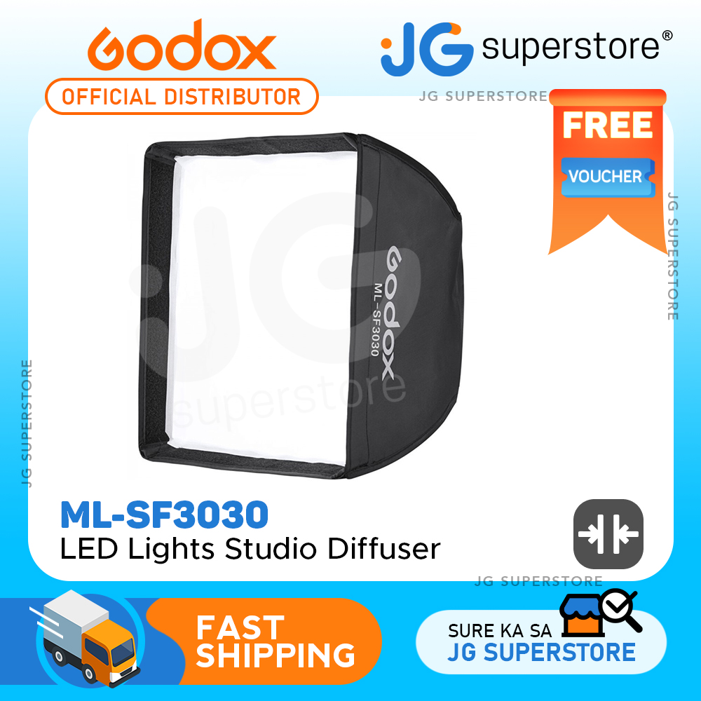 Godox ML-SF3030 Softbox for ML30 / ML30Bi LED Lights Studio Diffuser ...