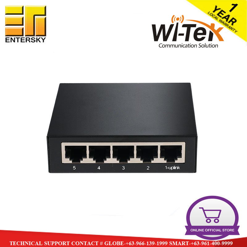 Witek GIgabit Unmanaged Switch (5Port, 8Port, 16Port, 24Port, 48Port ...