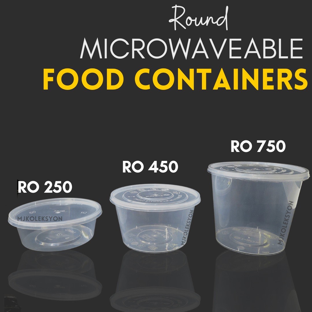 10pcs Round Microwavable Food Container | Lazada PH