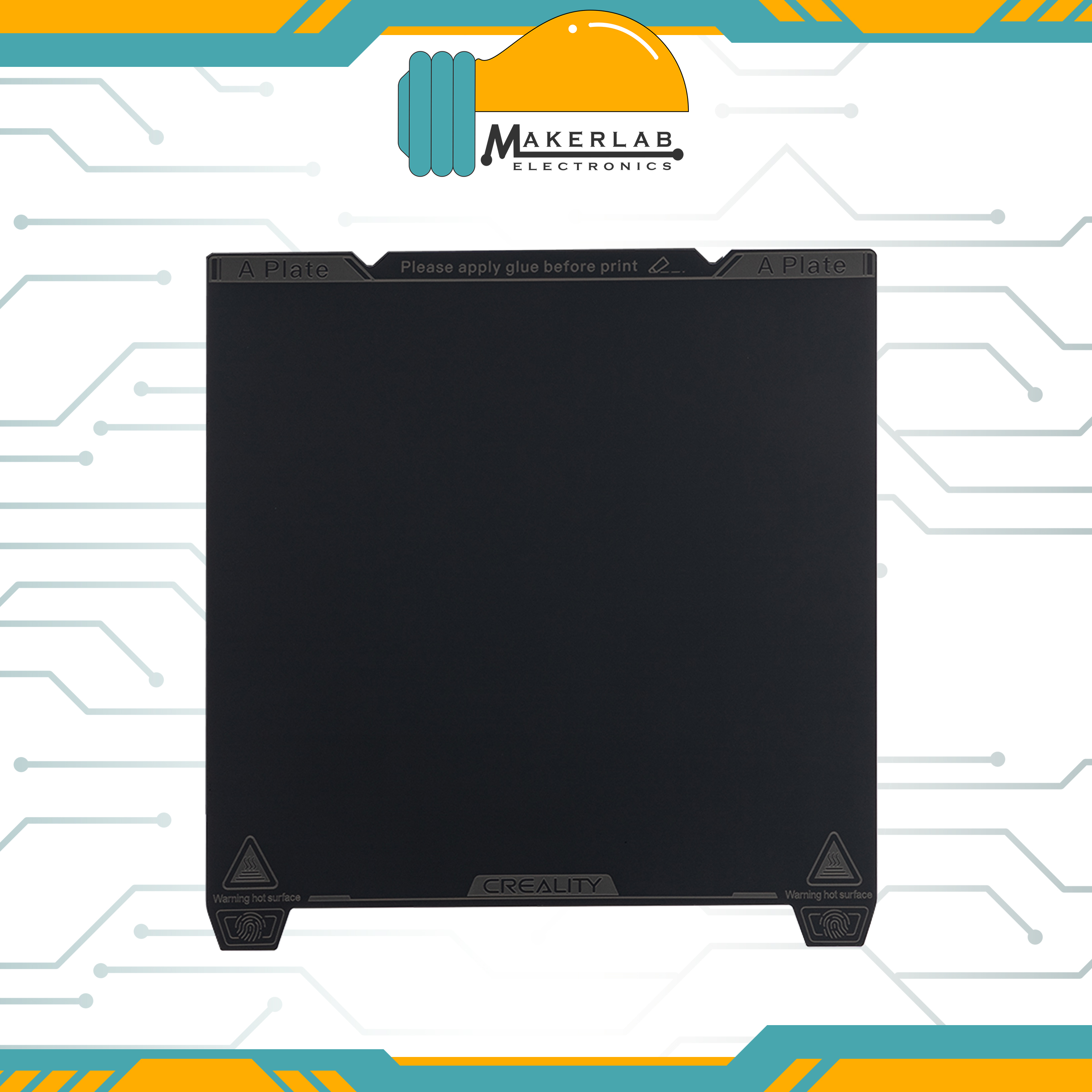 CREALITY K1 Max Textured | Smooth Build Plate | Magnetic Bed Sticker ...