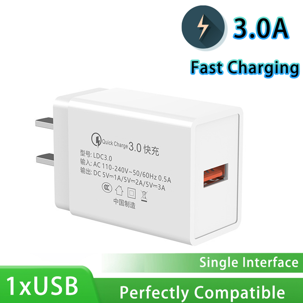 QC3.0 Adapter Fast Charger Original Fast Charger 1/2/4 USB Universal ...
