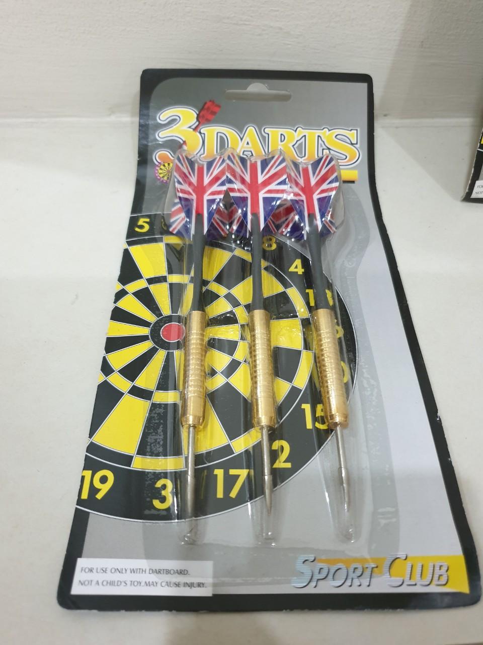 Sports in Style 3 Pcs. Dart Pin in a Pack Gold Black Color Set of 2's ...