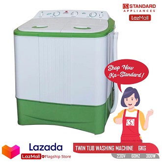Standard Washing Machine SWD-6.0A Twin Tub 6kg Capacity Washing Machine ...