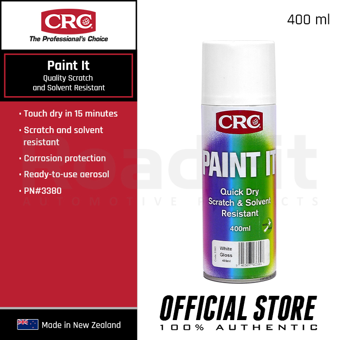 CRC Paint It Industrial Quality Scratch and Solvent Resistant Paint ...