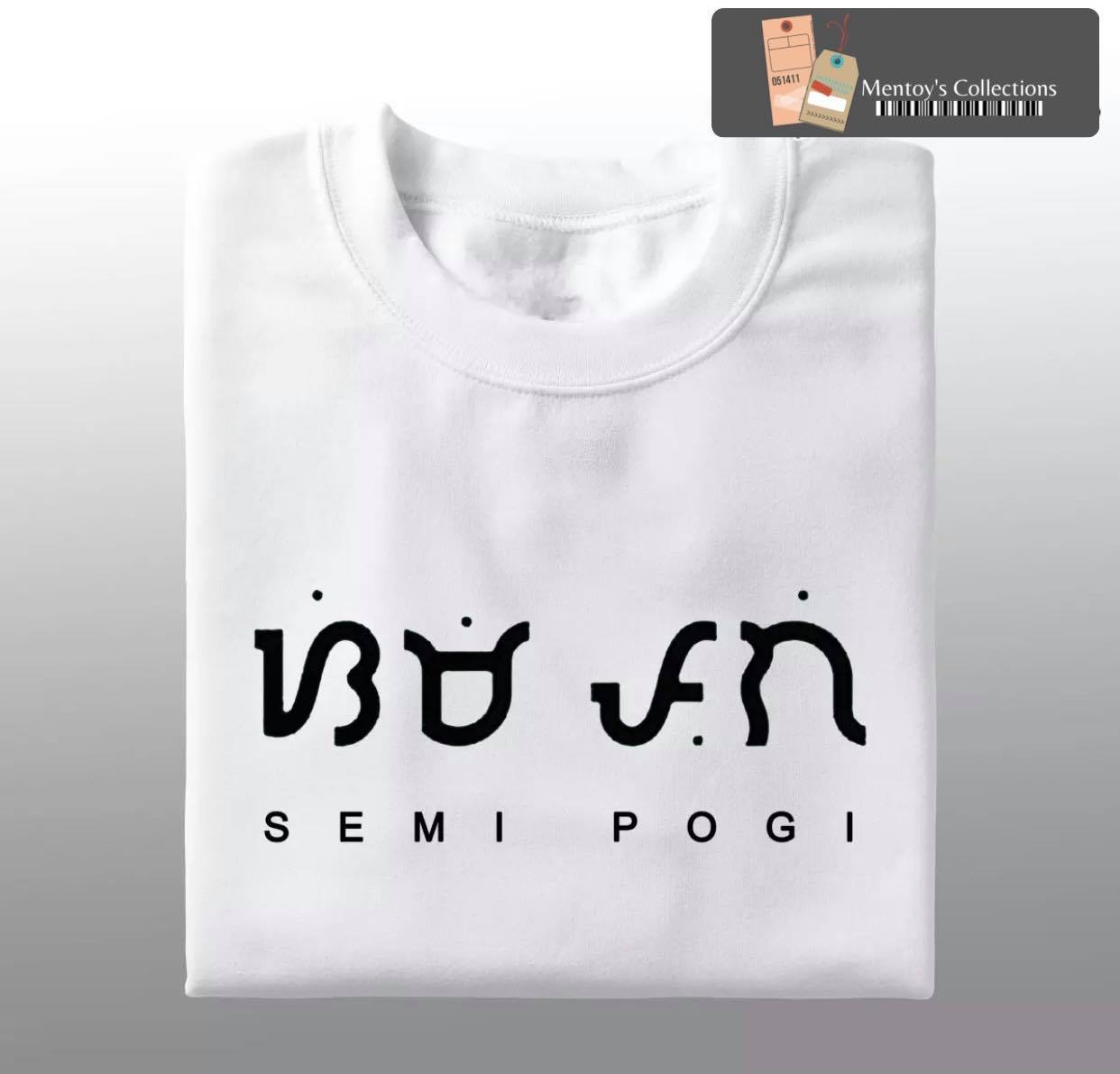 SEMI POGI BAYBAYIN SHIRT with freebies | Lazada PH