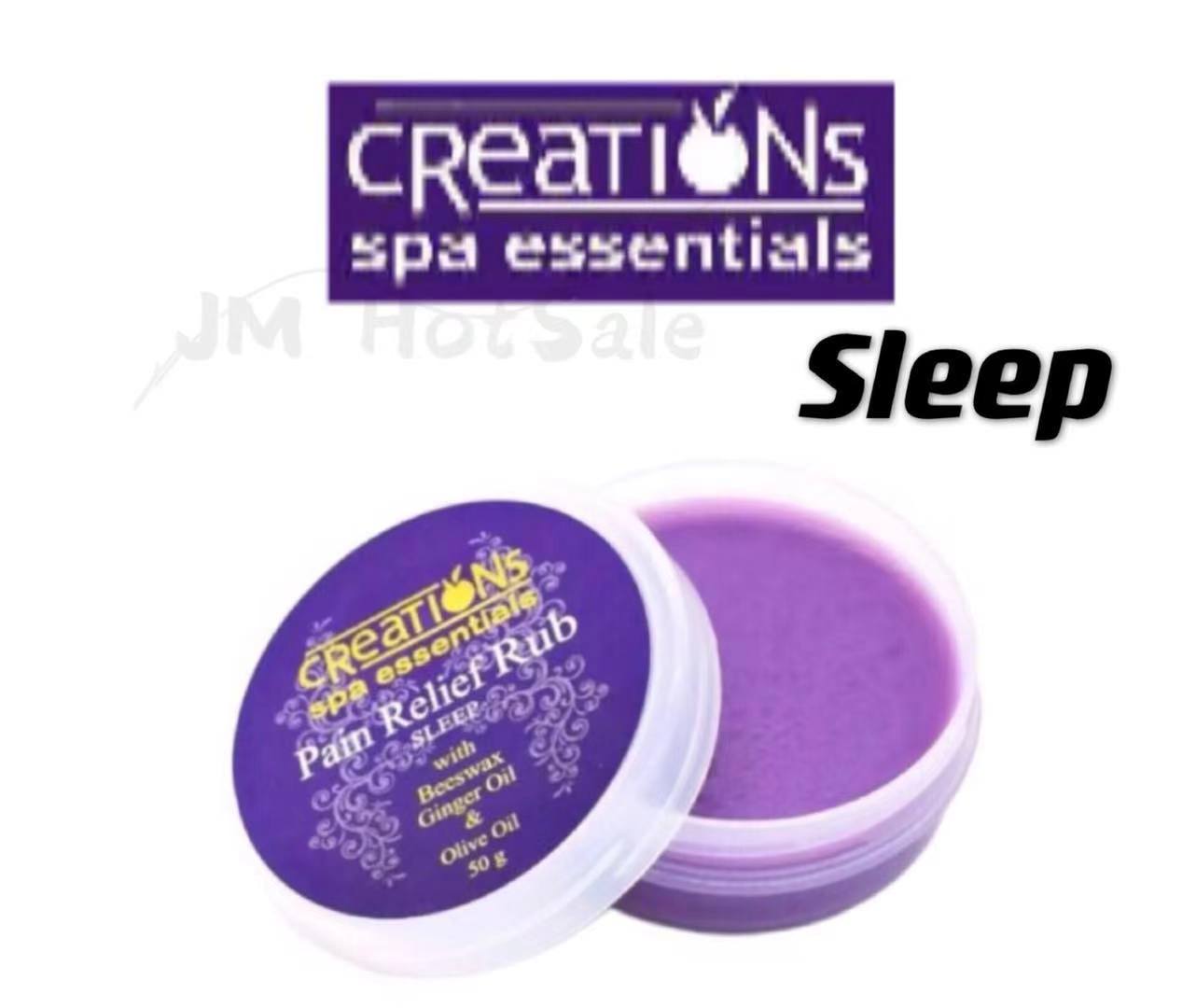 Creations Spa Essentials Pain Relief Rub (50g) (sleep) | Lazada PH