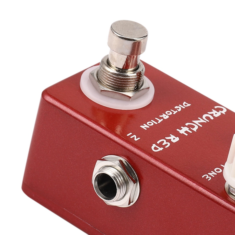 Mosky Mini Guitar Effect Pedal Mini Crunch Red Distortion Guitar Pedal ...