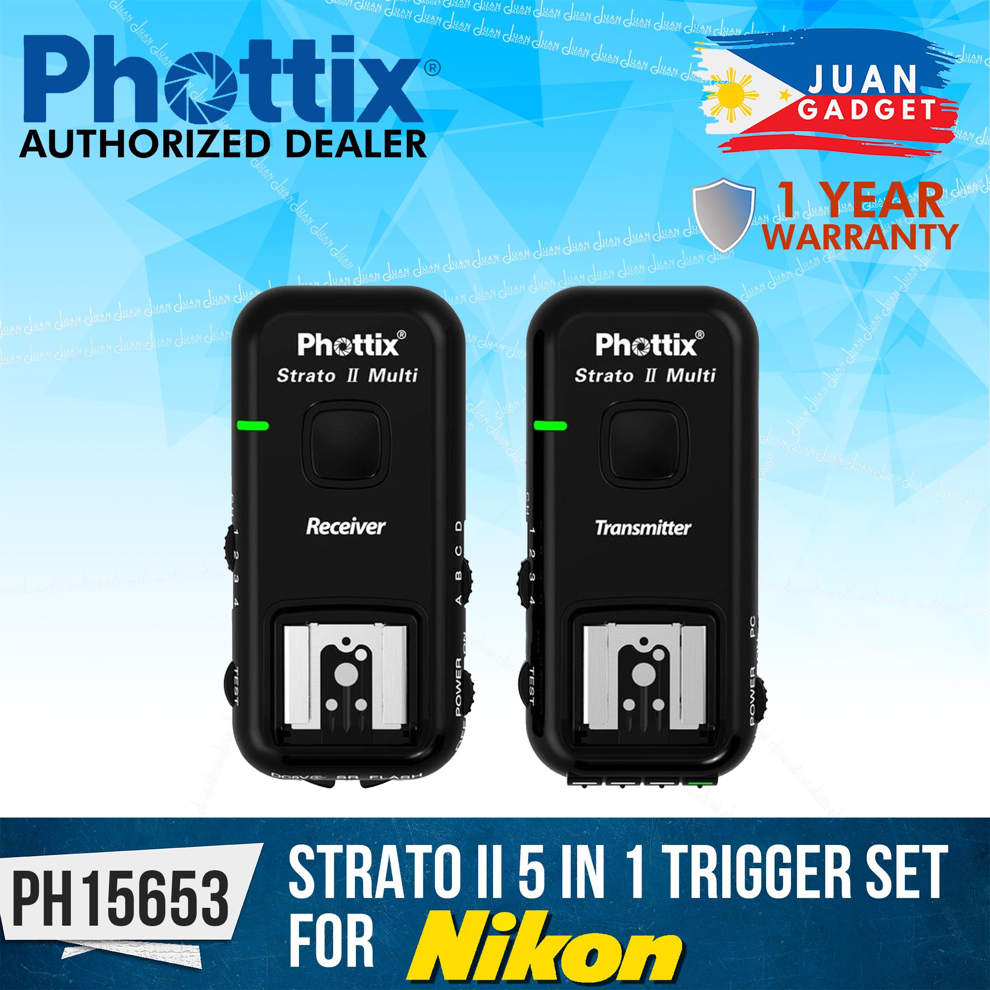 Phottix Strato II Multi 5 in 1 Trigger Set for Nikon | JG Superstore ...