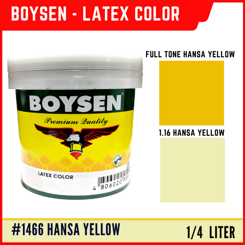 Boysen Latex Color 1/4L|1L | Water Based Paint | Lazada PH