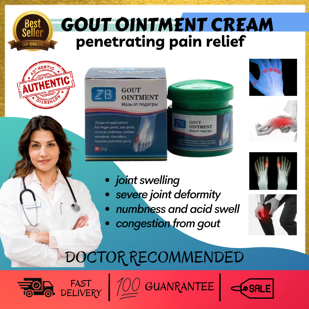 ️100% ORIGINAL 20g Gout Ointment Treatment Relief for Gout and ...