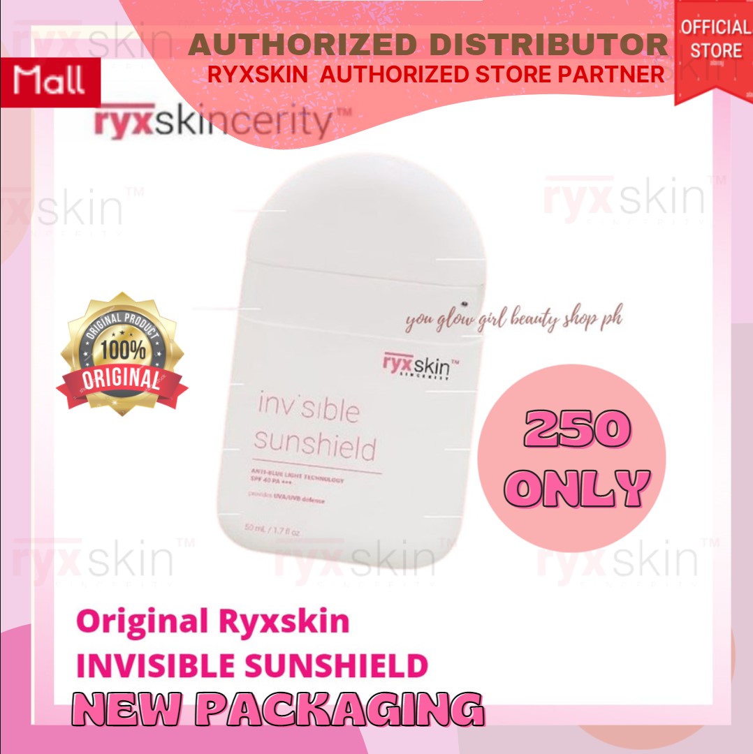 Original Ryxskin Ryx skin Sincerity Invisible Sunshield SPF 40 PA ...