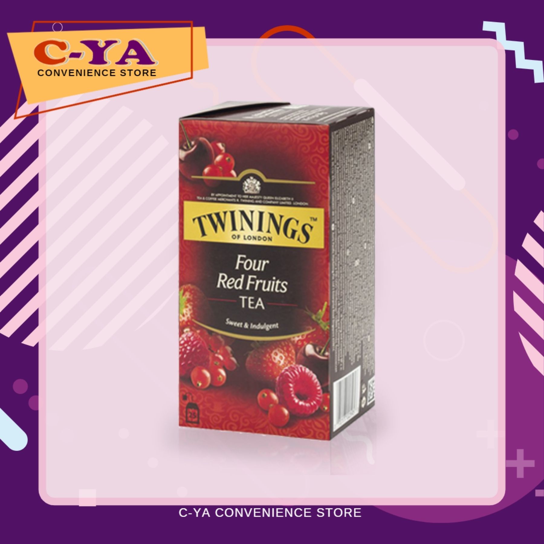 Twinings Four Red Fruits Tea 25Tx2G | Lazada PH