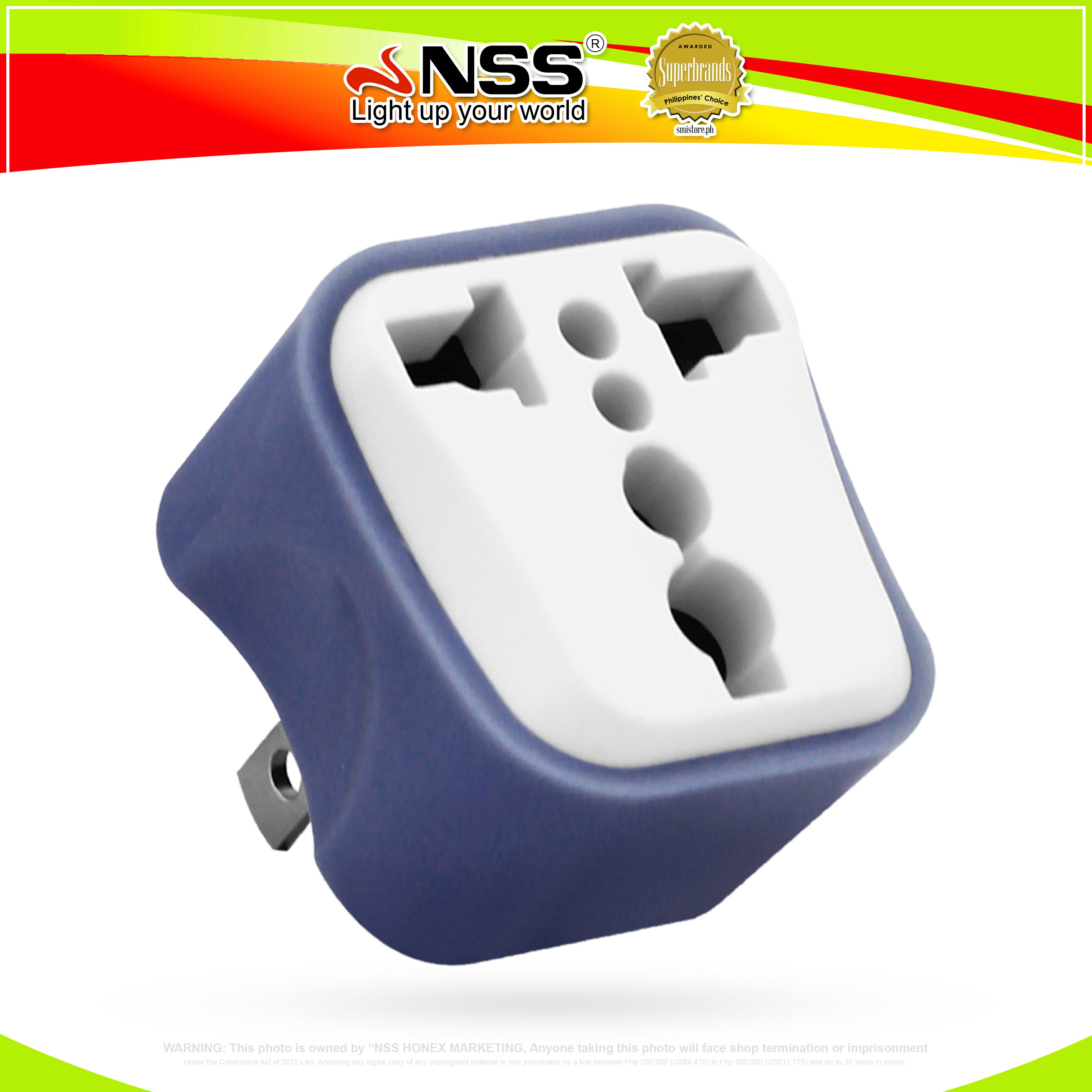 NSS ALL IN 1 Universal Travel Adapter Power Charger Outlet Plug ...