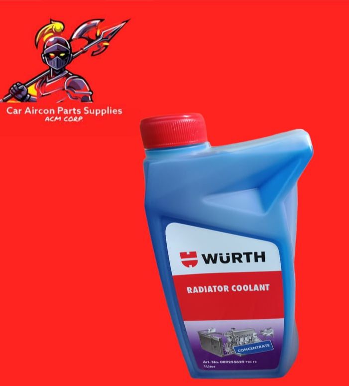 WURTH 1Liter COOLANT CONCENTRATE antifreeze cooling for car radiator ...
