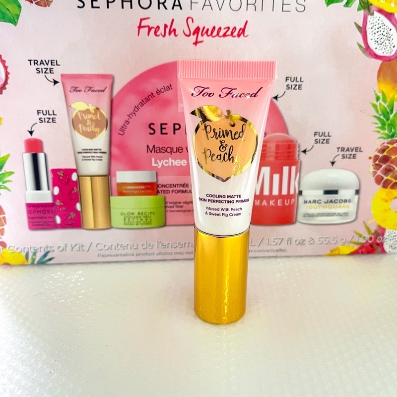 Too Faced Primed & Peachy Primer- Peach Perfect - Beach to the Streets ...