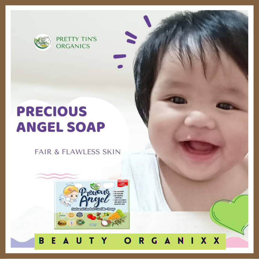Precious Angel Soap 100g . Organic Baby Soap . Unscented . Safe For ...