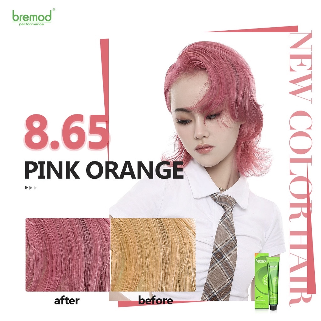 [Get 1 free Oxi] Bremod Hair Color hair dye best recommend rose pink(77 ...