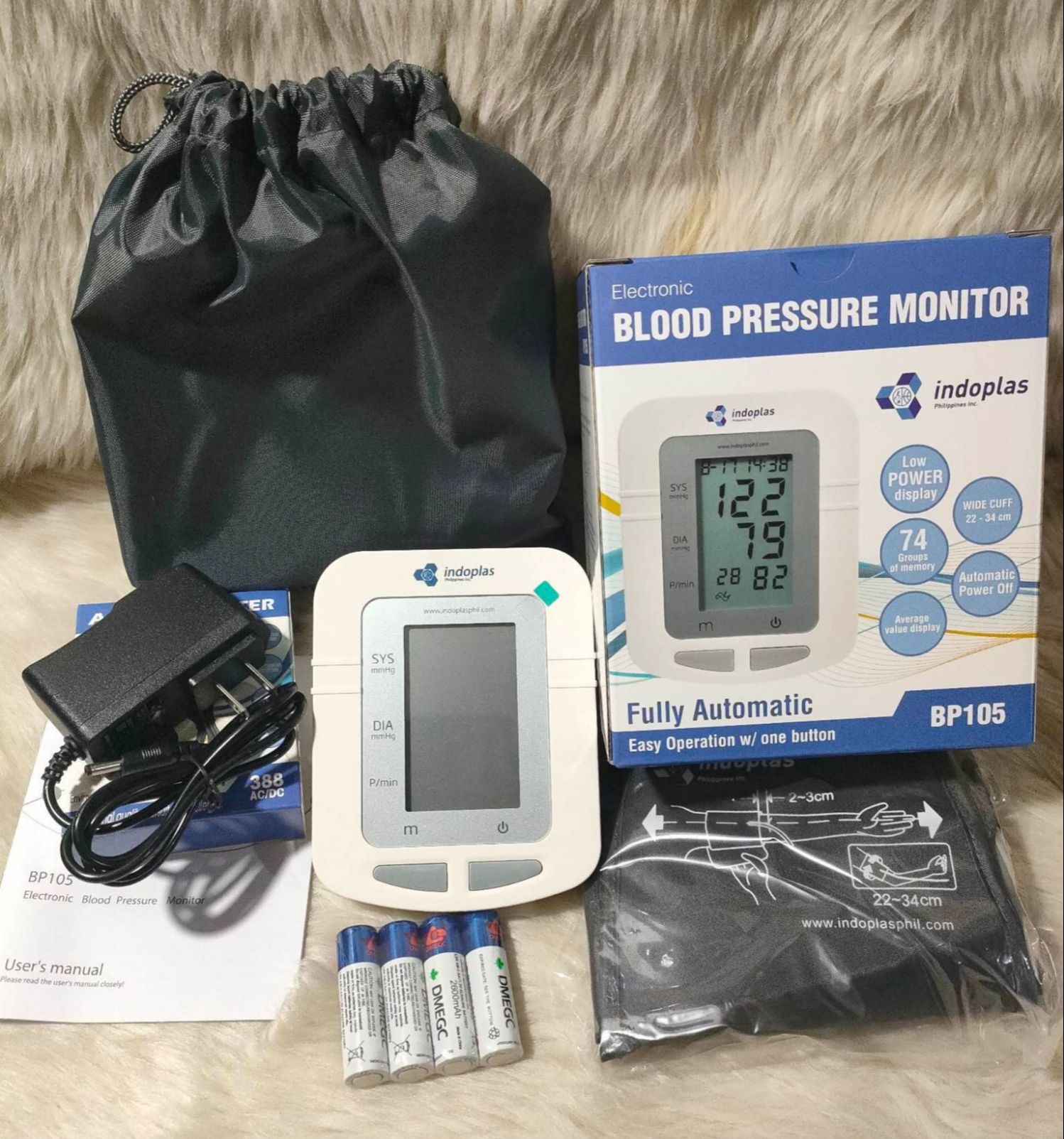 Indoplas Electronic Blood Pressure Monitor | Lazada PH