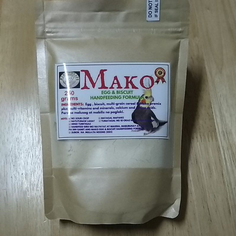 MAKO handfeeding formula for birds | Lazada PH