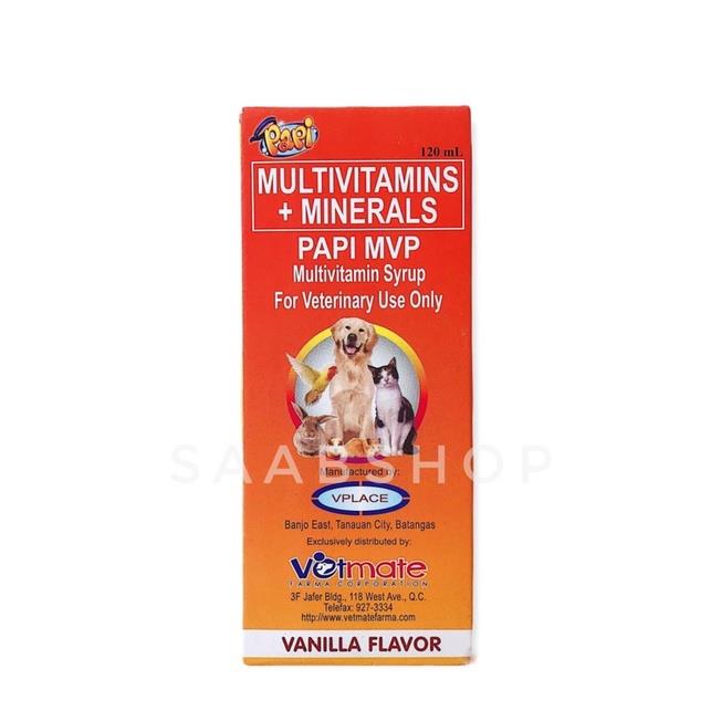 PAPI MVP Multivitamins Minerals (120ml) | Lazada PH