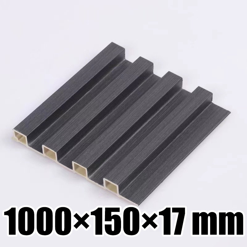 WPC Enhanced Wall Panel Wood Wallpaper fluted wall panels Sticker ...