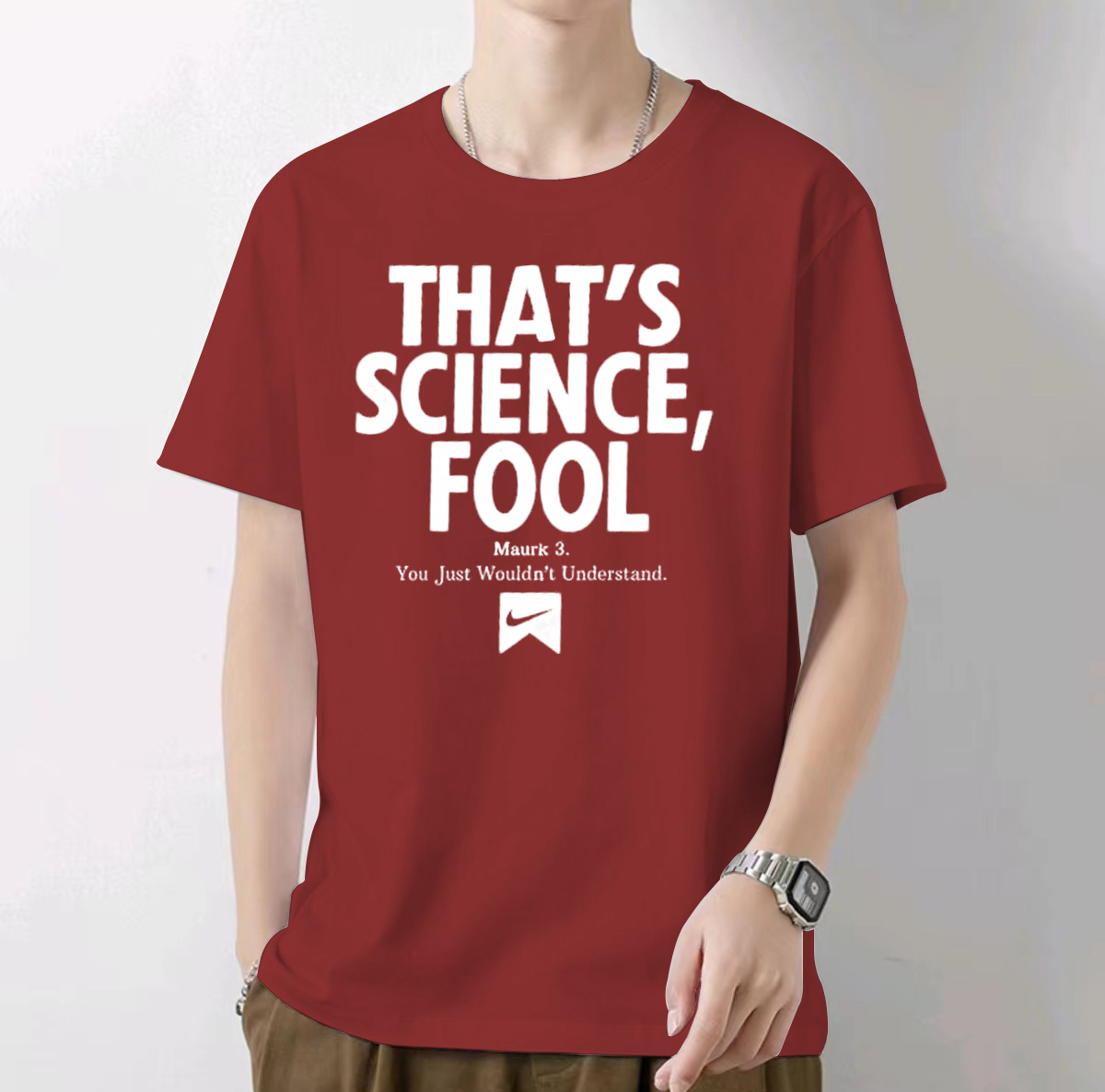 Simple Design That Science Fool Tshirt Good Quality/Cottonb Unisex ...