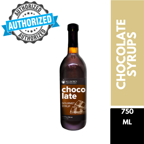 ALLEGRO GOURMET CHOCOLATE COFFEE SYRUP 750ML PET BOTTLE | Lazada PH
