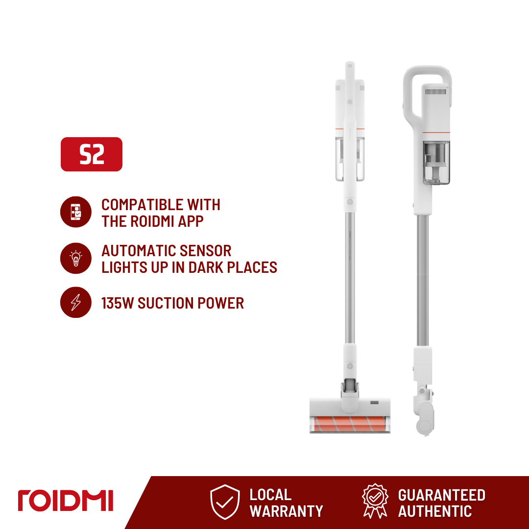 Roidmi S2 Cordless Handheld Vacuum Cleaner | Lazada PH