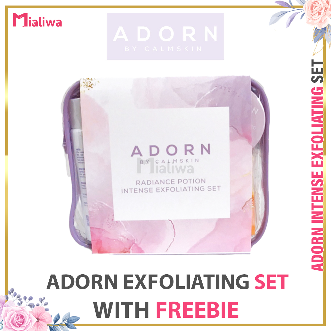 Adorn By Calmskin Blueberry Scrub, Soap, Exfoliating Set Pampaputi ...