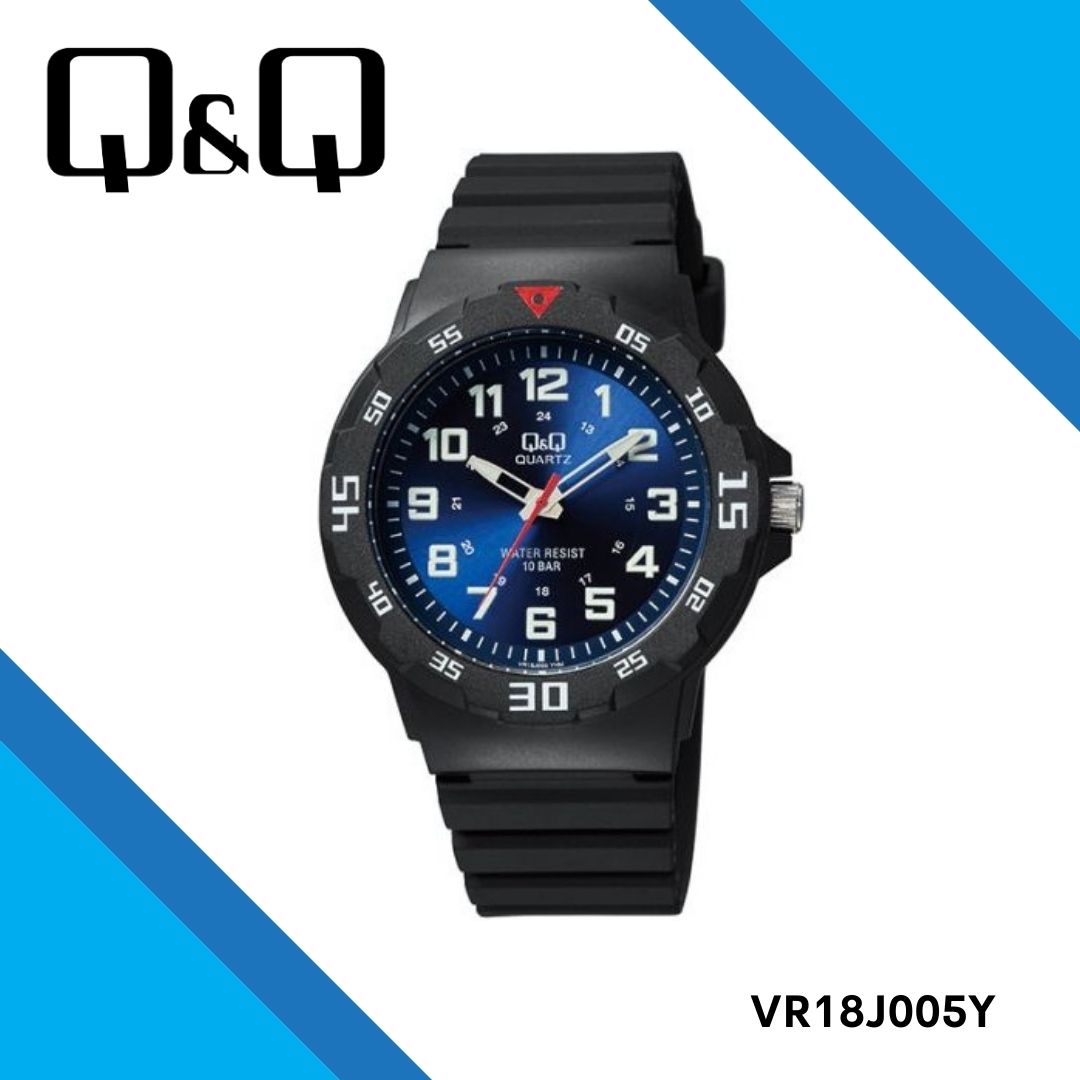 Q&Q WATCH RUBBER VR18J005Y** | Lazada PH