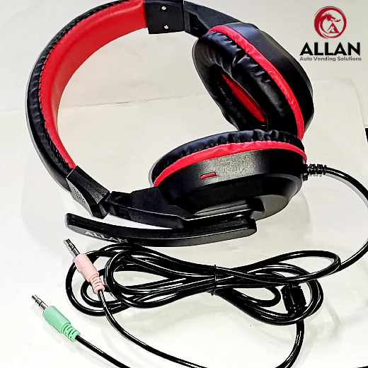Allan Gaming Headset with Microphone, Noise Cancellation Headset, Over Ear Headphones with Soft ...