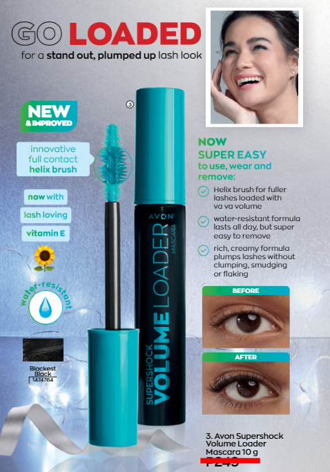 AVON SUPERSHOCK Volume Loader Mascara 10g | Lazada PH