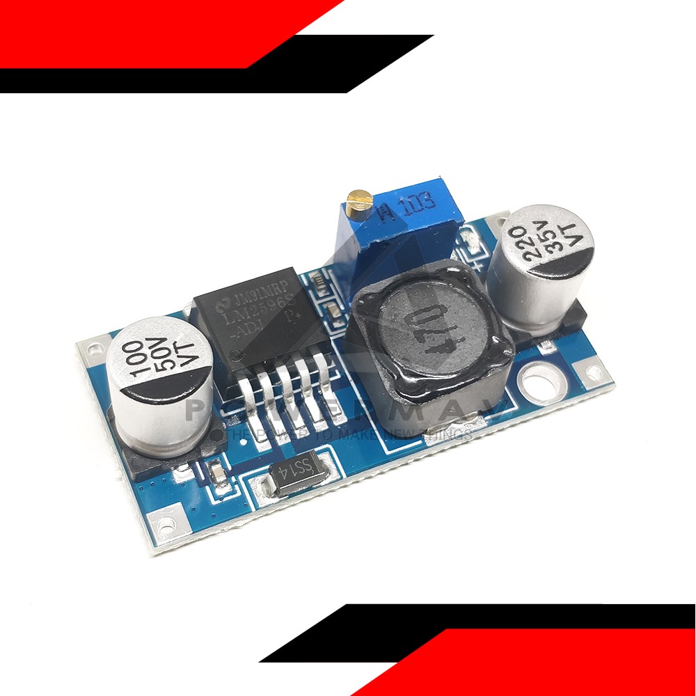 Lm2596 DC-DC Module LM2596 Step-Down Adjustable DC-DC Switching Buck Converter for pcb ...