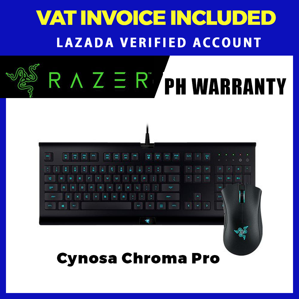 Razer Cynosa Pro Gaming Bundle Cynosa Keyboard + Deathadder Mouse ...