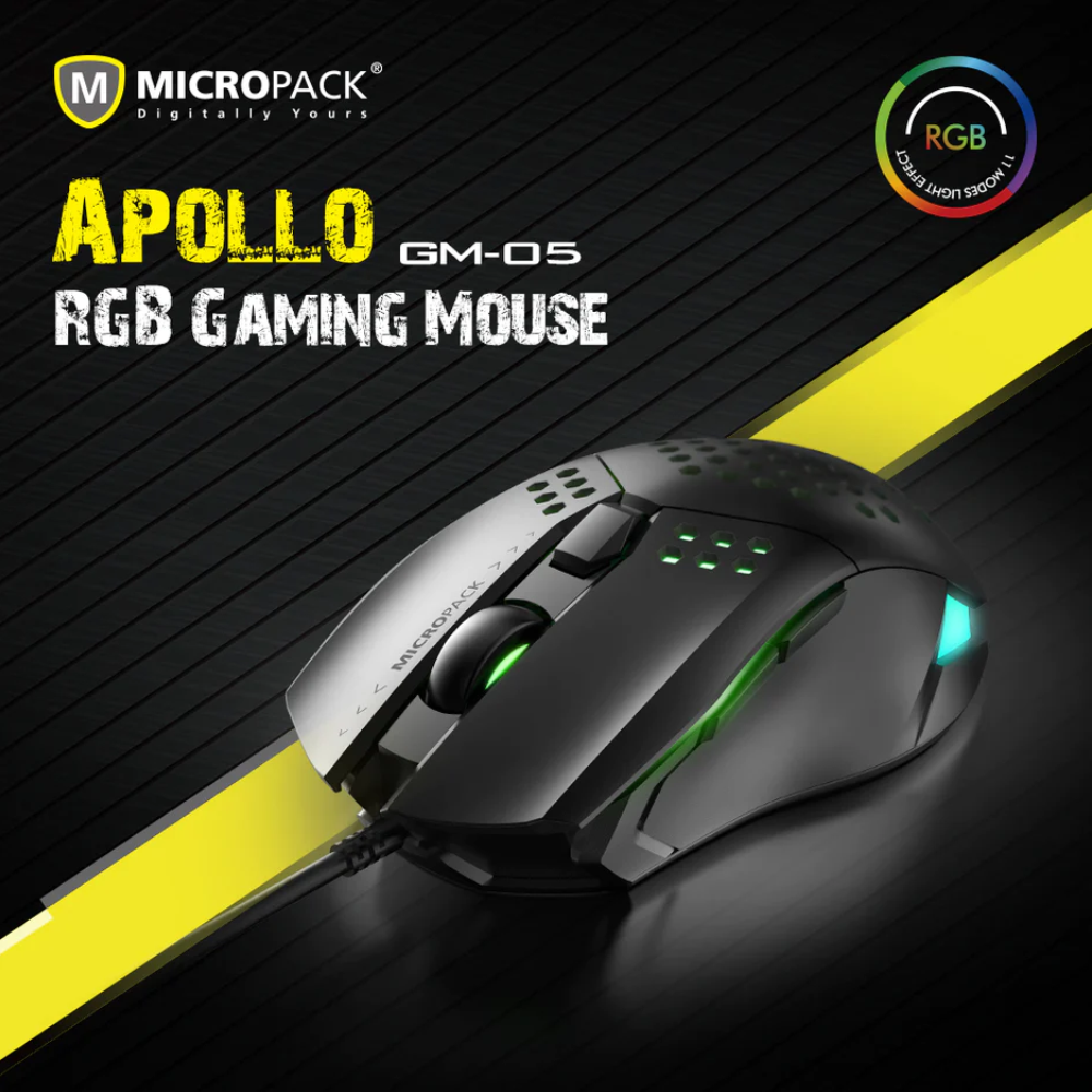 Gaming Mouse MICROPACK (GM-05) - Illuminate Your Gaming Setup with ...
