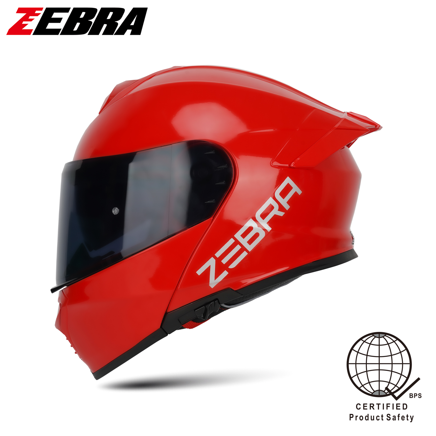 ZEBRA A113 RITZY modular full face helmet dual visor motorcycle helmet ...