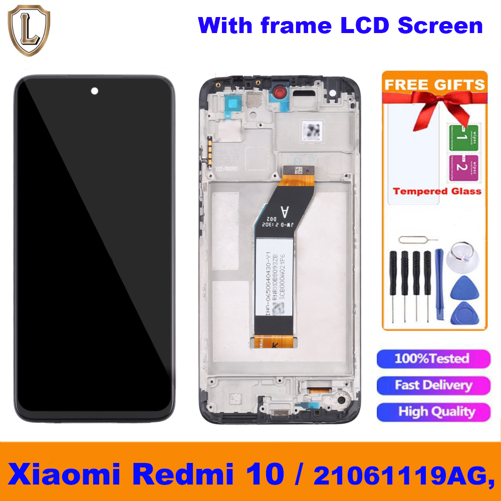 100% tested Original LCD For Xiaomi Redmi 10 4G 5G LCD Screen Display ...