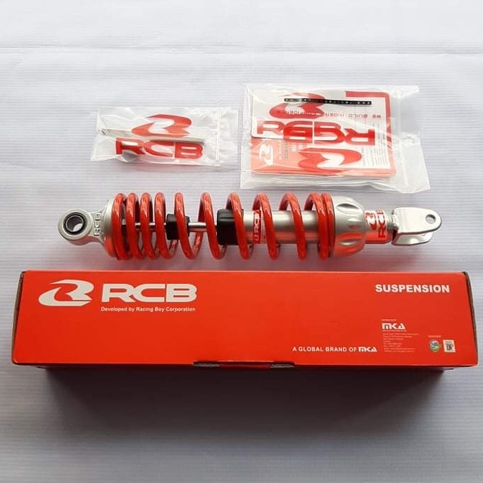 RCB REAR SHOCK A2 SERIES CLICK 125i or 150 330MM RED/SILVER | Lazada PH