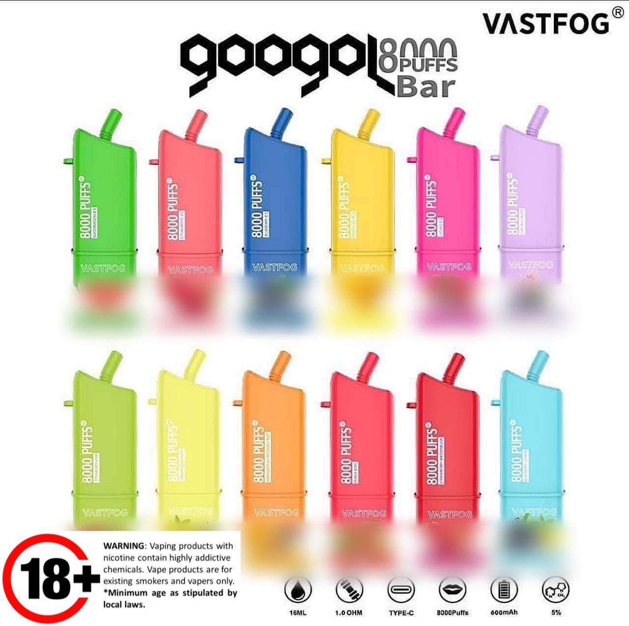 Vastfog 8000 Puffs Disp Pod 8k Disposable Vape Vast Fog | Lazada PH