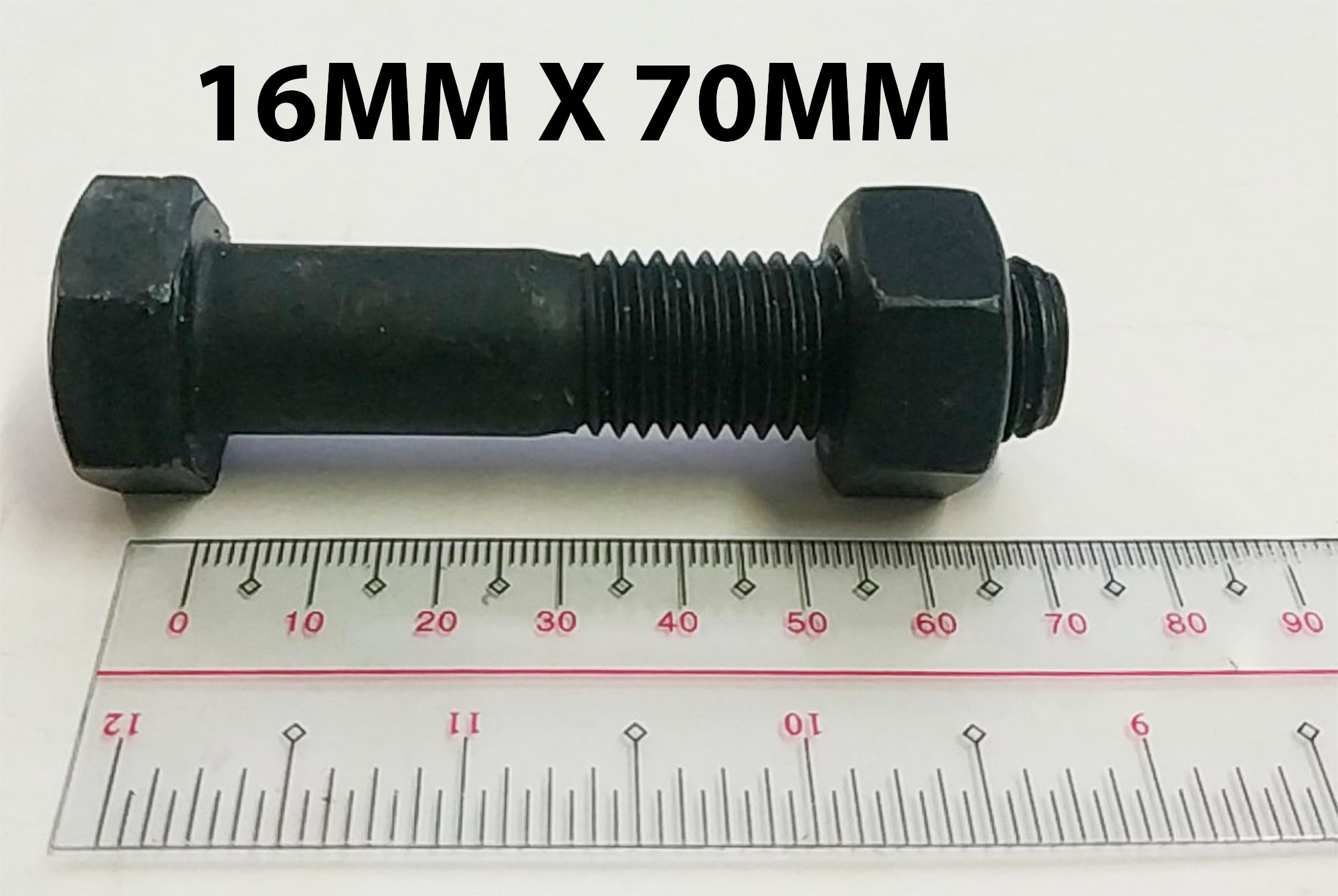 HT BOLT 16MM X 70MM WITH 1 PIECE NUT ( HI TENSILE ) | Lazada PH