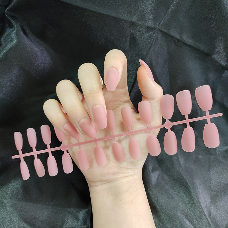 24pcs Fake Nails Ballerina Fake Nails Acrylic Nails Fake False Nails ...