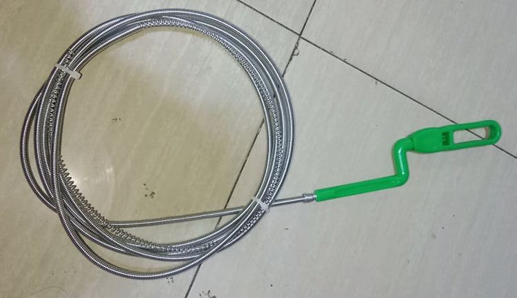 3m 5m 10m Drain Snake Panundot Snake Wire Dredging Tool Drain Cleaner ...