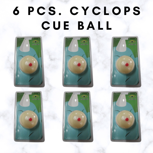 6 PCS. CYCLOPS CUE BALL / MOTHER BALL / pato sa bilyaran | Lazada PH