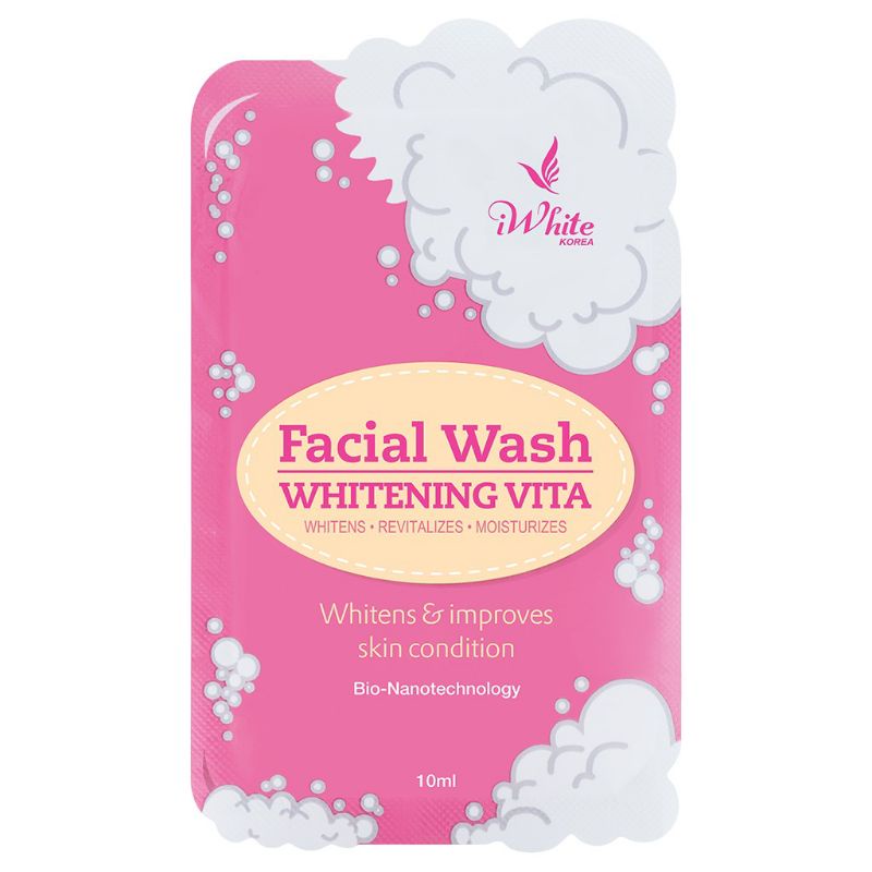 Iwhite Korea Facial Wash Tube and Sachet | Lazada PH