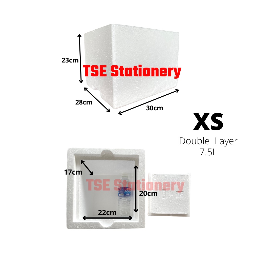 Polyfoam Box Polystyrene Kotak Kabus Putih Styrofoam Ice Box/ Cooler ...