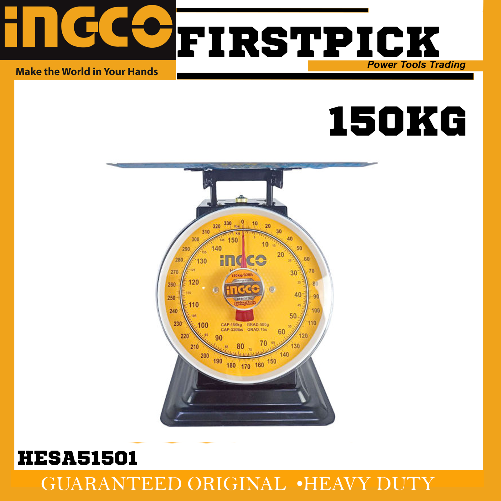 Ingco HESA51501 Spring Table Scale Kitchen Dial Plate Weighing Scale ...