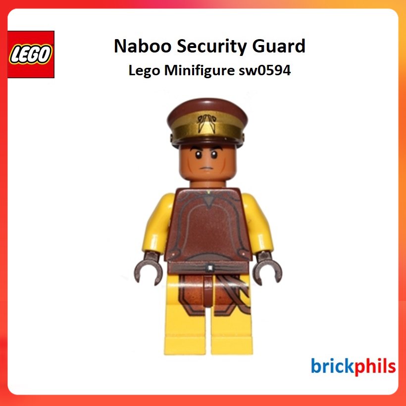 Lego Minifigure sw0594 Naboo Security Guard | Lazada PH