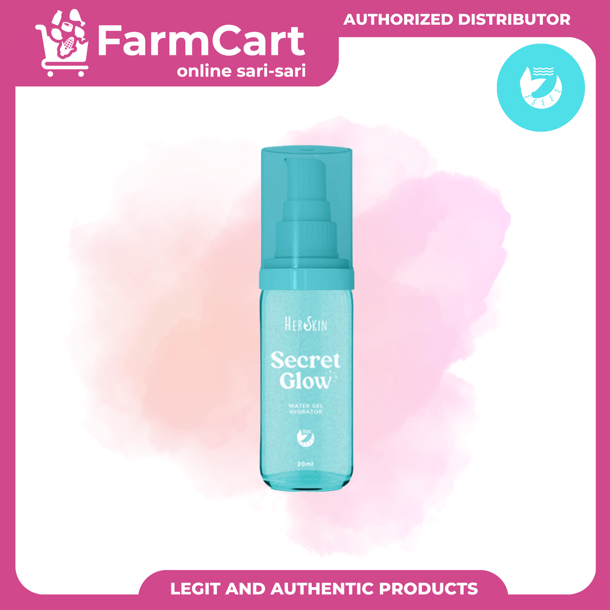 HerSkin Secret Glow Water Gel Hydrator | Lazada PH