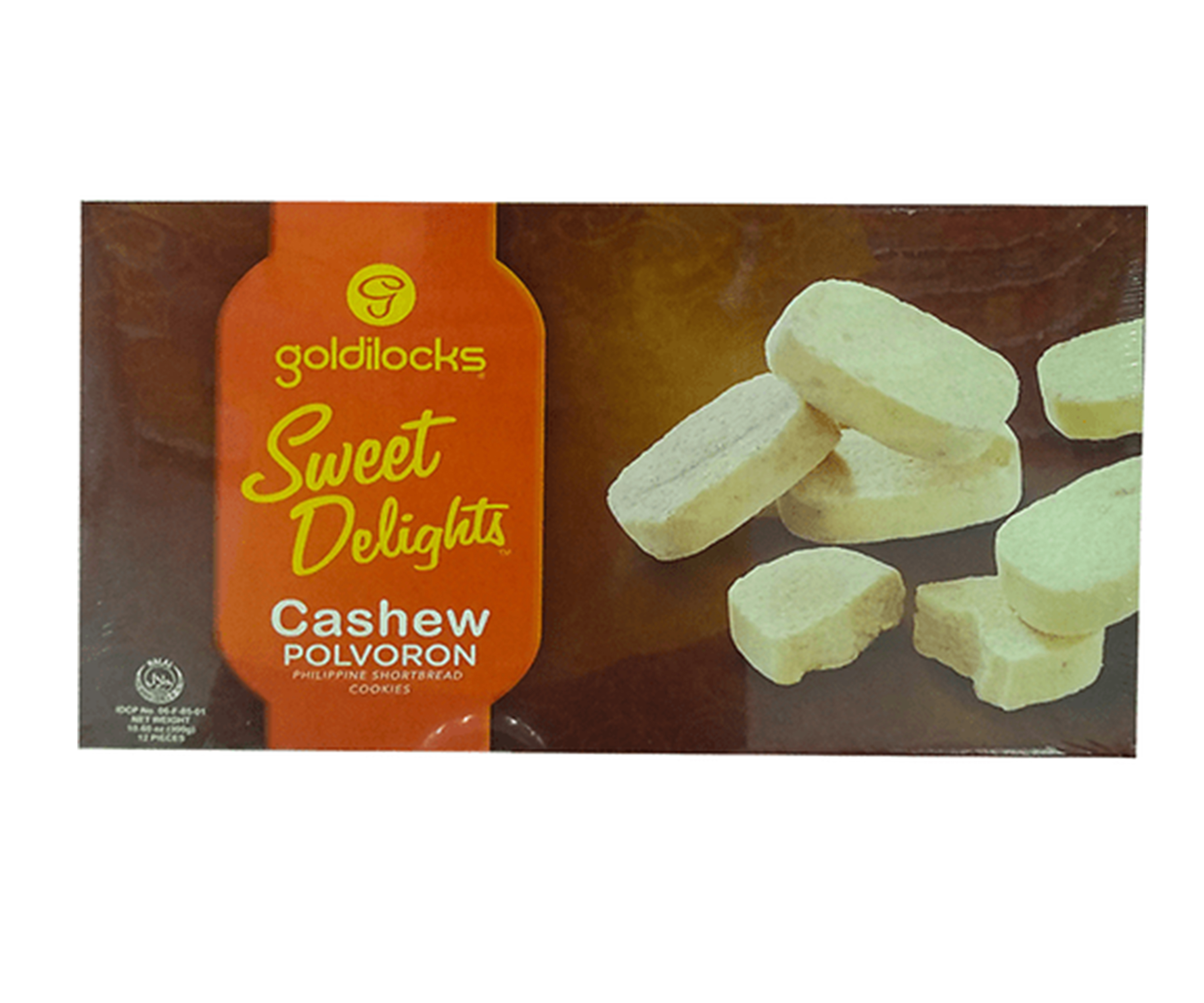 Goldilocks Sweet Delights Cashew Polvoron 12pcs 300g | Lazada PH